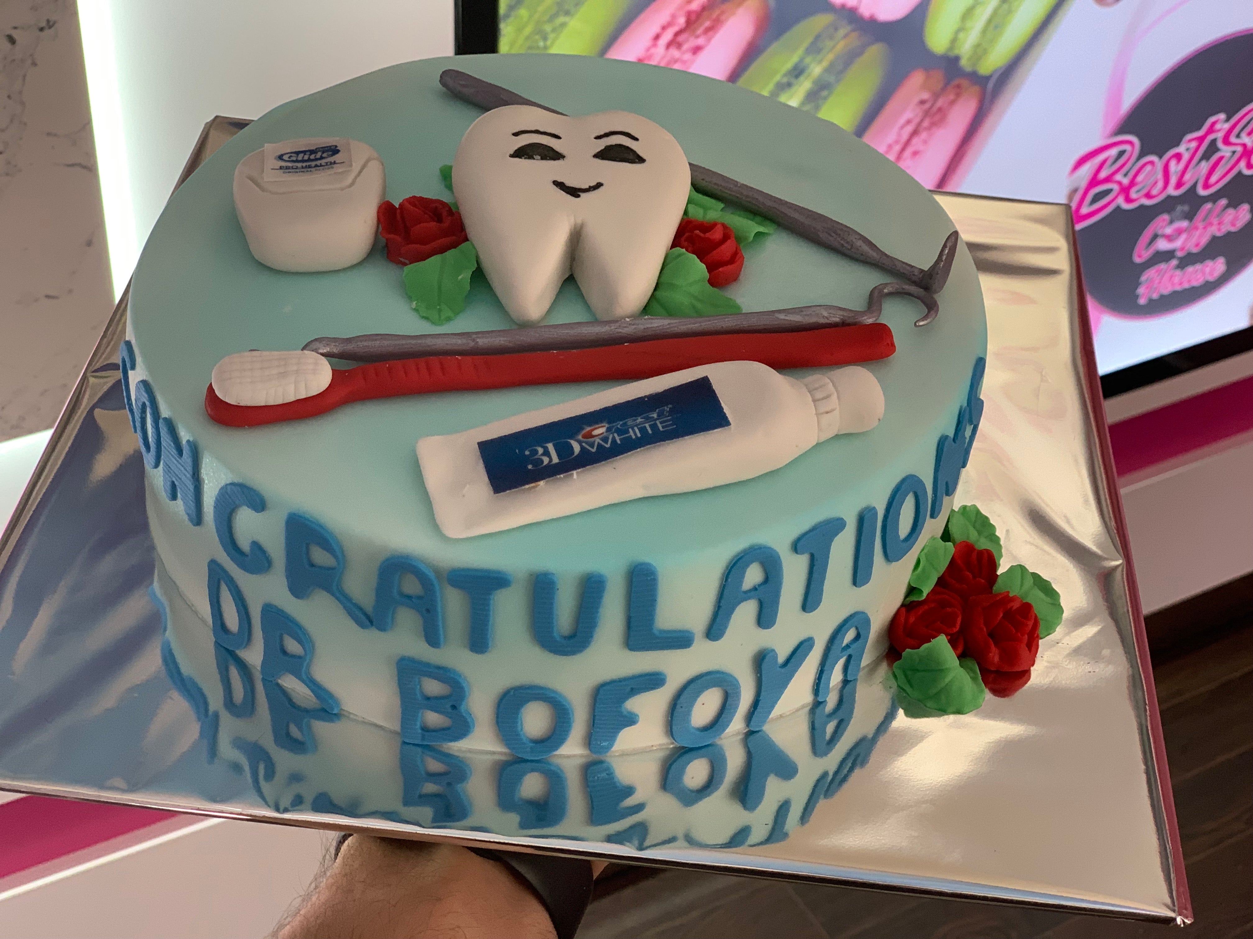 Dental Hygiene Cakes Tooth Cake | Birthday Cake | Caker Street